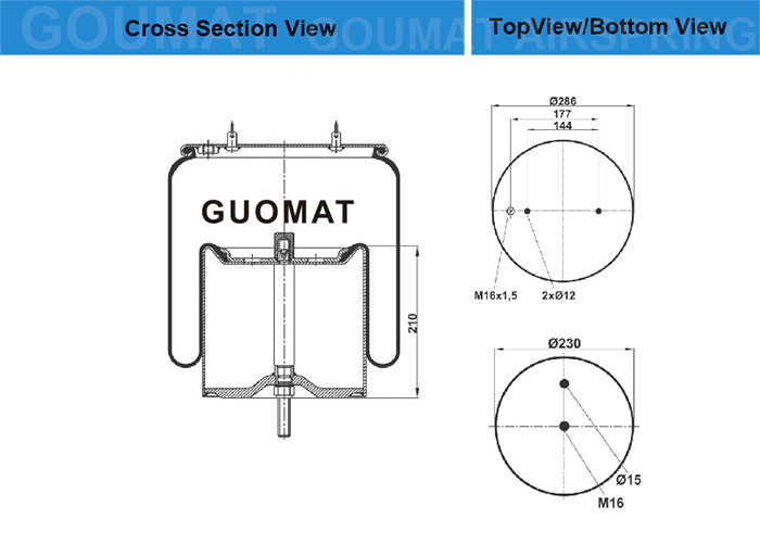 4913NP02 Air Suspension Shock W010950366 PHOENIX 1D28H-16 D14B42 Scania ...
