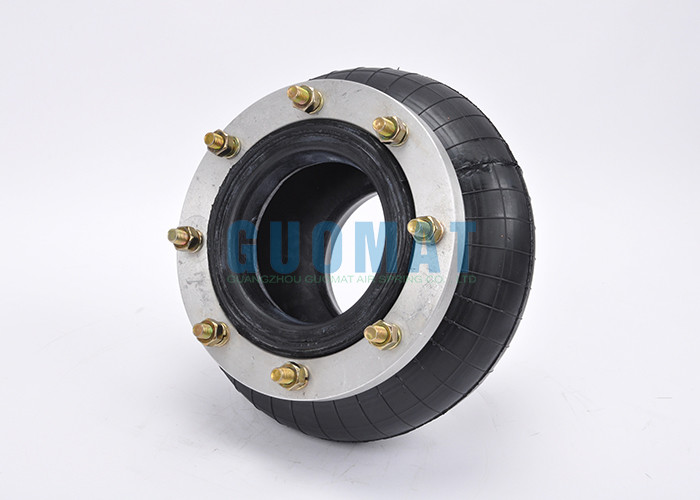 Rubber Industrial Air Spring Air Isolator Convoluted With Flange Ring ...