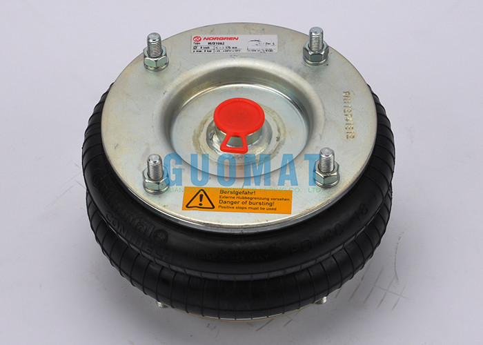 TS16949 Industrial Air Spring With Flange 8"X2 Hyperbolic Durable Type ...