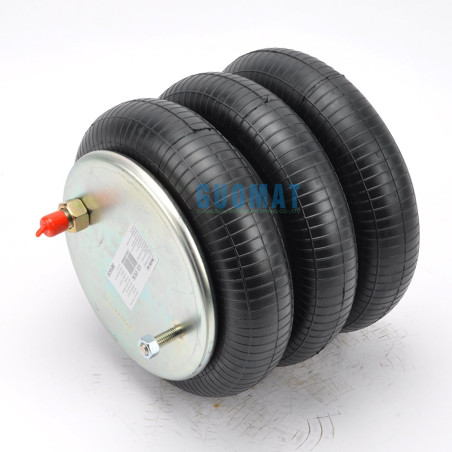 Goodyear Industrial Triple Convoluted Air Spring 3B12-301 1/4NPT Air ...