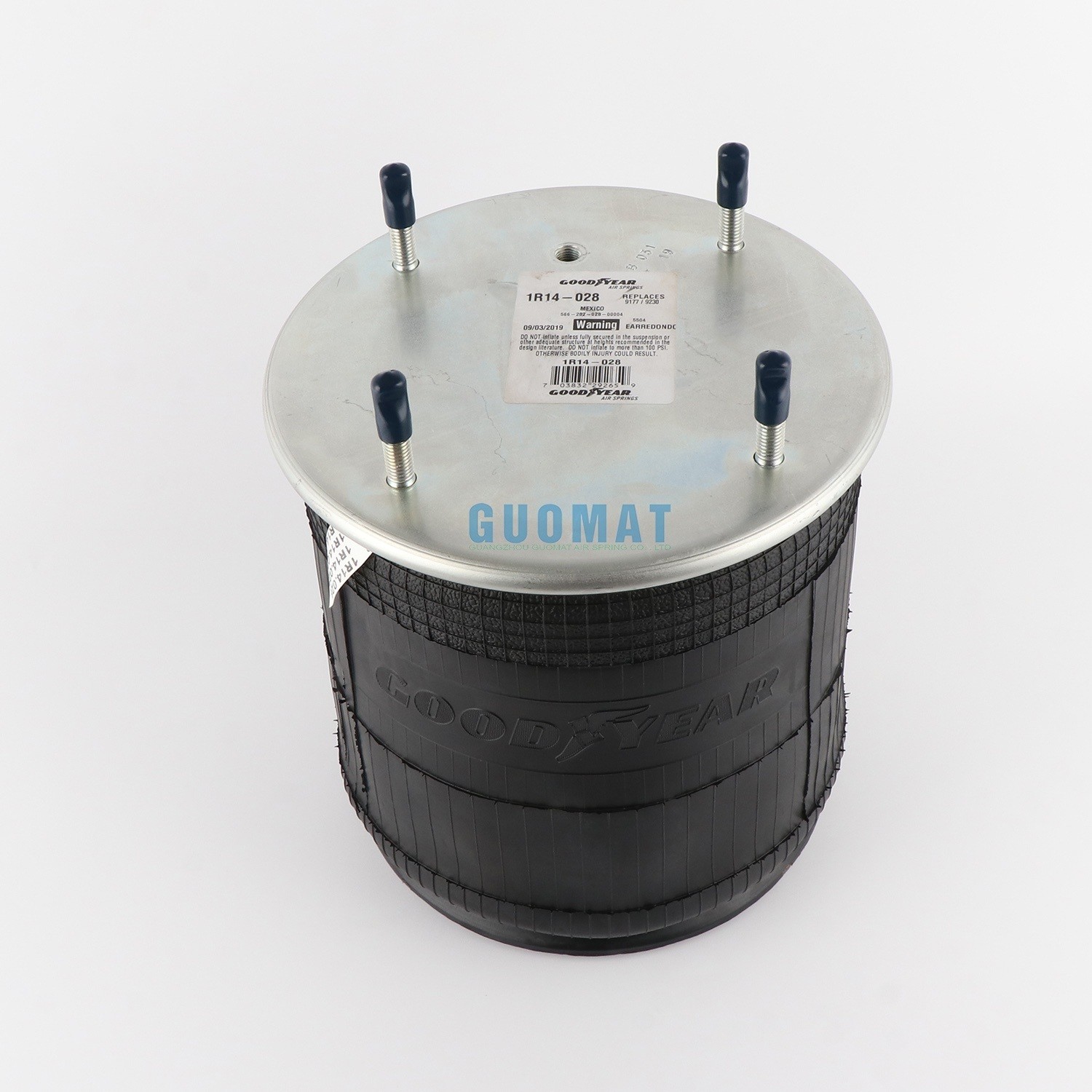 Goodyear Air Suspension 1R14-028 Rolling Lobe Airbag 566-28-3-021 ...