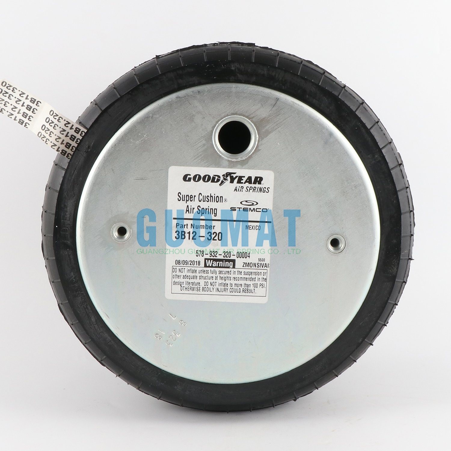 New Goodyear Convoluted Rubber Bellow 578-93-3-100 Contitech FT 330-29 ...