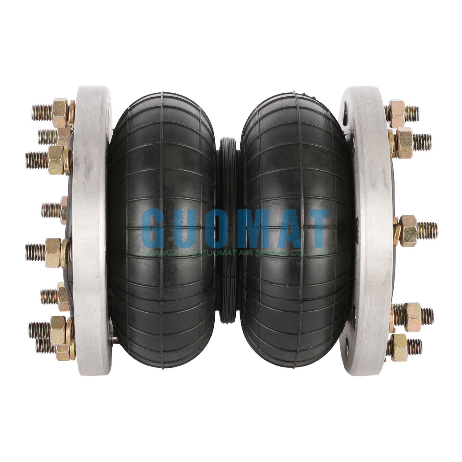 GUOMAT 2H250180 Double Convoluted Air Spring With Flange Ring Max ...