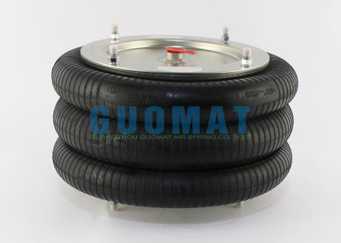 FT816-40 DS G1/2 Contitech Triple Convoluted Air Spring 16X3 Dunlop ...